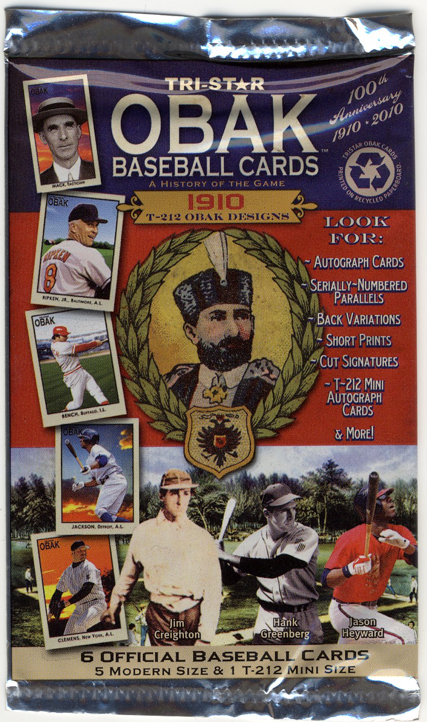 Baseball Card Blog: 2010 Tri-Star OBAK - Hot Box (1/3)