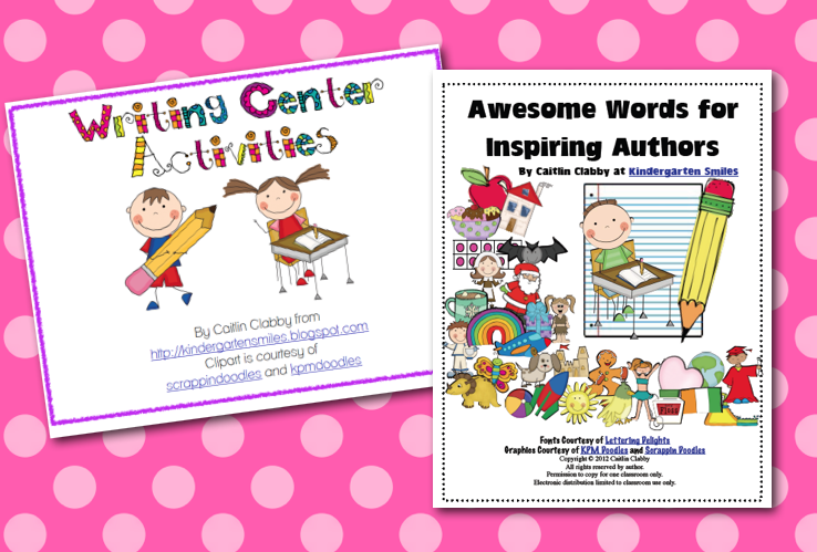 Kindergarten Smiles: Writing with Kinders!!