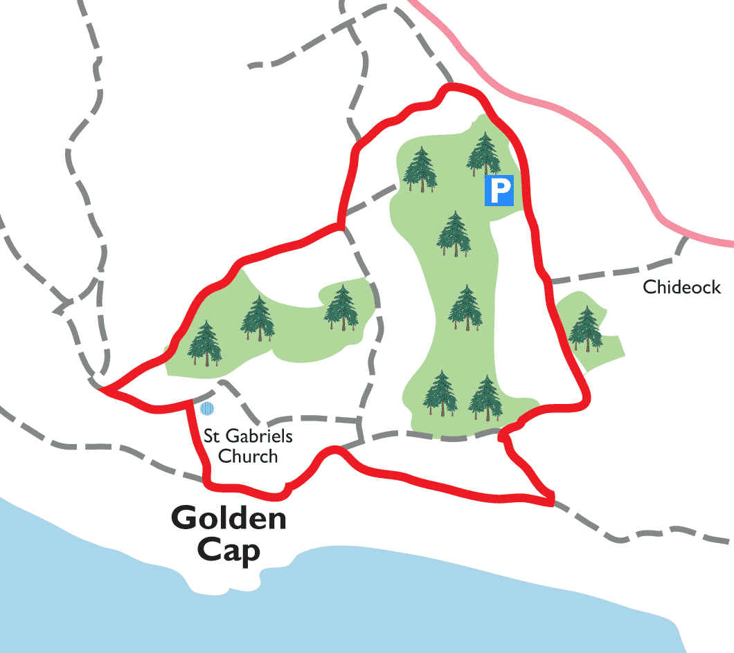 DORSET DORSET: Hills and views-Golden Cap