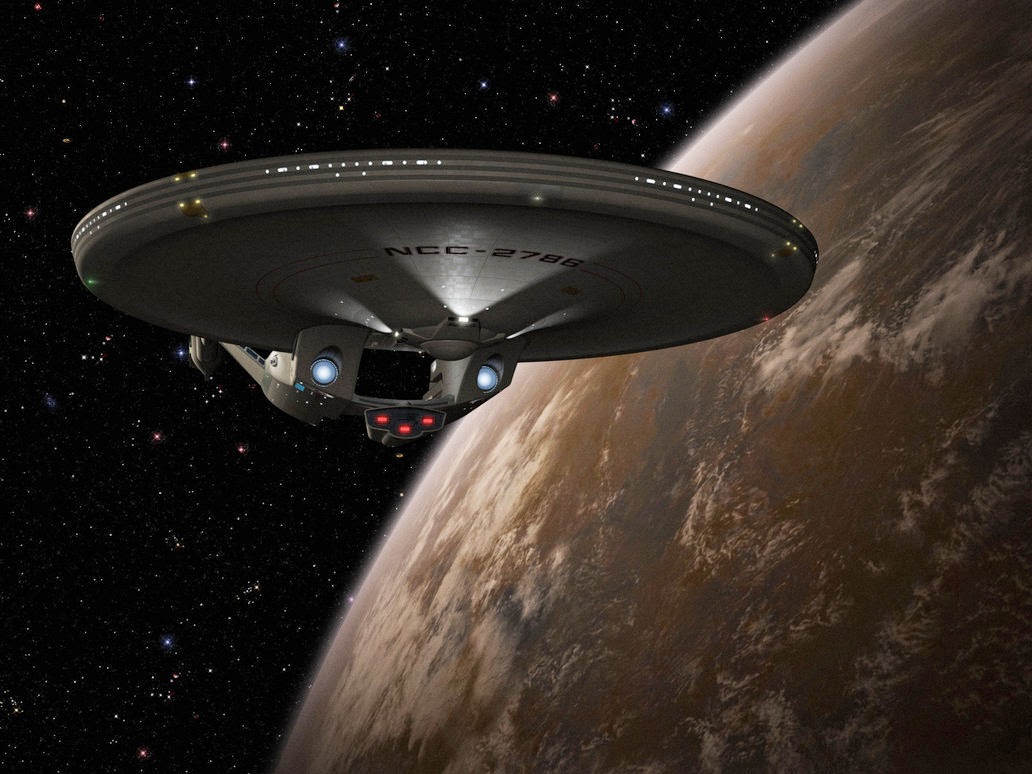 Rayguns and Space Suits: The Loknar-class is a sweet starship