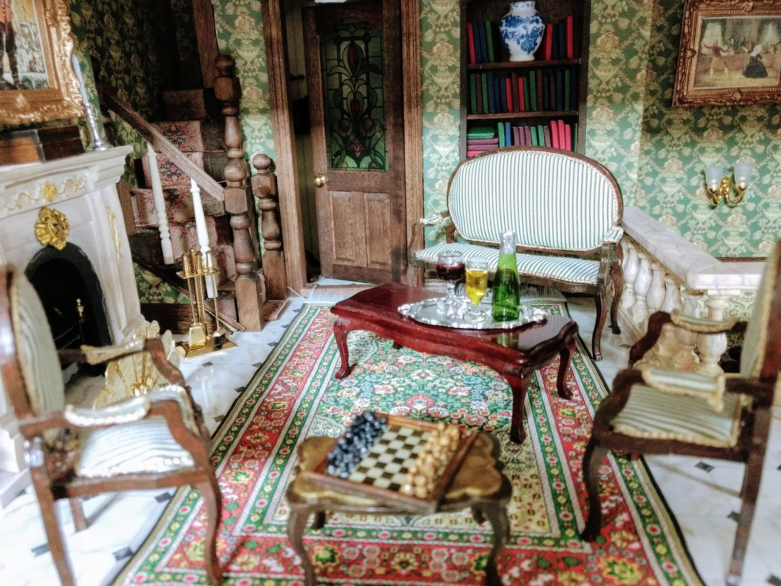 My Miniature World: Adding more pieces to the Parlour in The Master ...