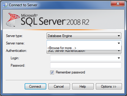 Clearing the Recent Servers List in SQL Server Management Studio - ASP.NET,C#.NET,VB.NET,JQuery ...