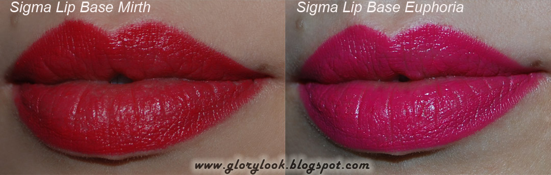 GLORYlook: Sigma Lip Base в оттенках Mirth и Euphoria