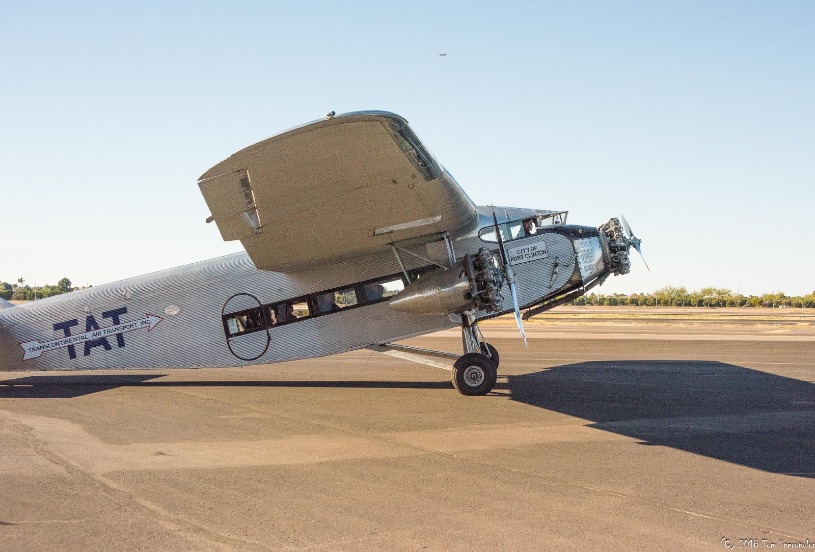 The Occasional Essayist & Photographer: Ford Tri Motor at Falcon Field ...