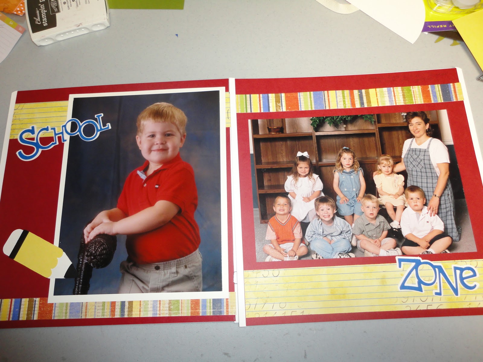 Revelations by a 40-Something Mom: Scrapbooking Goal {Week 12}