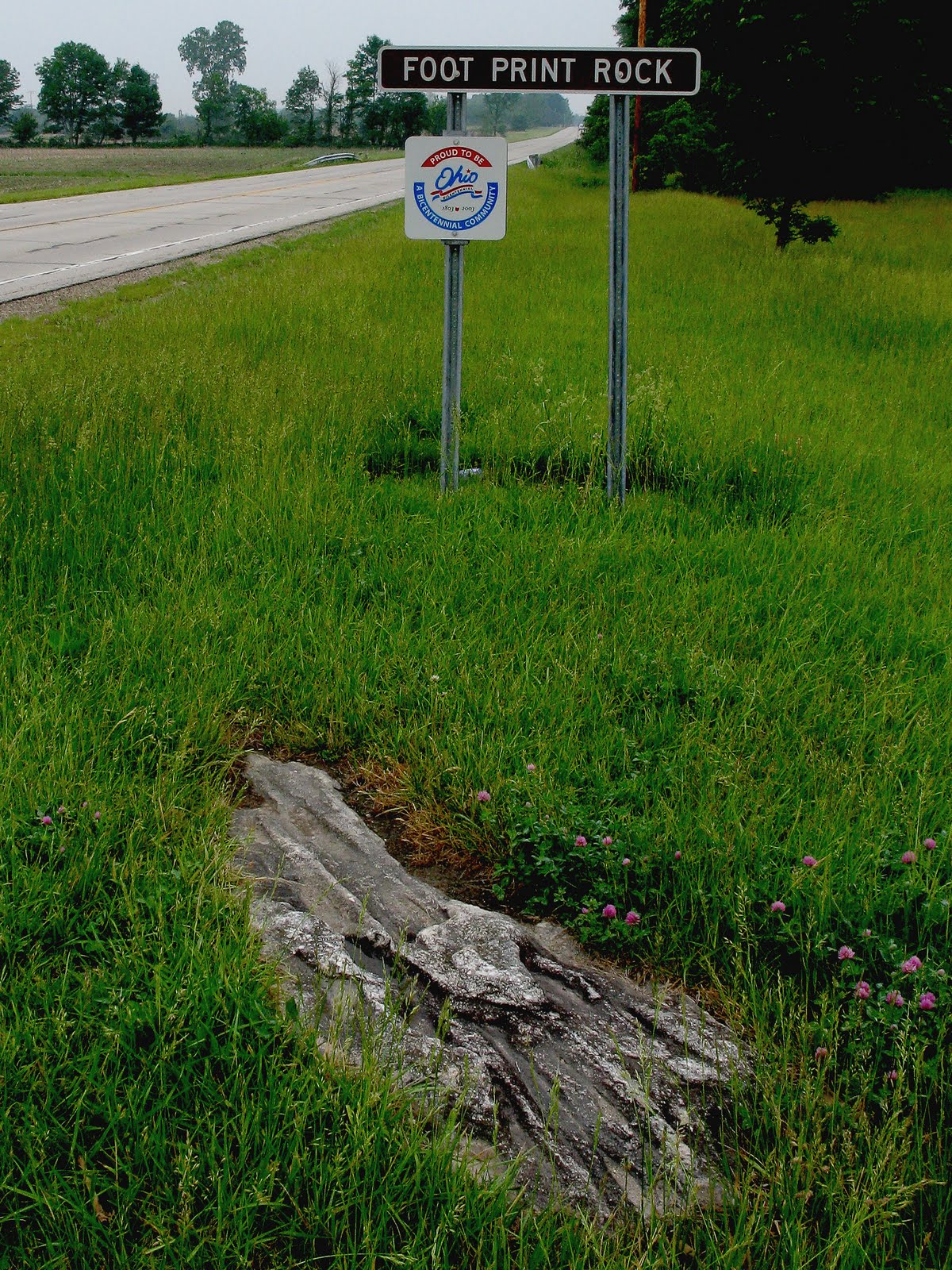 Landmarks: Foot Print Rock
