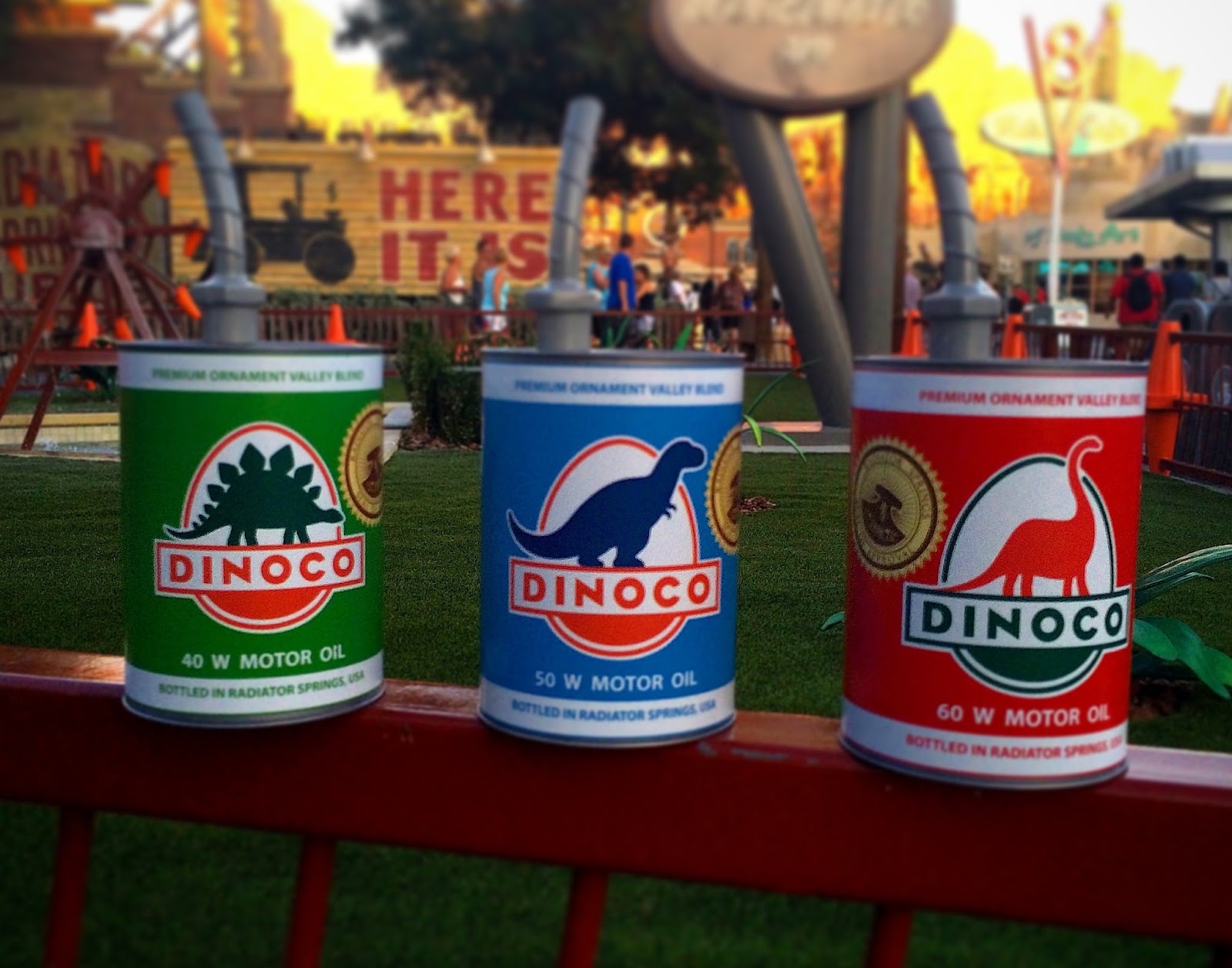 Dan the Pixar Fan: Cars: Cars Land Oil Can Sippers