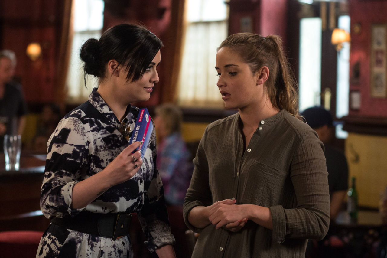 British TV InterMix : EastEnders - Whitney Dean will take a pregnancy test.