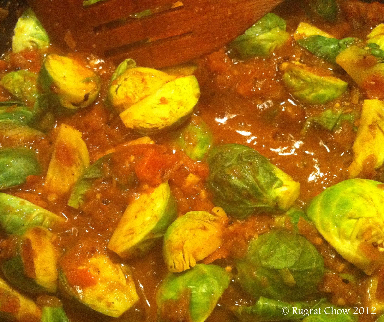 A Whole Food Life ... : Curried Brussels Sprouts