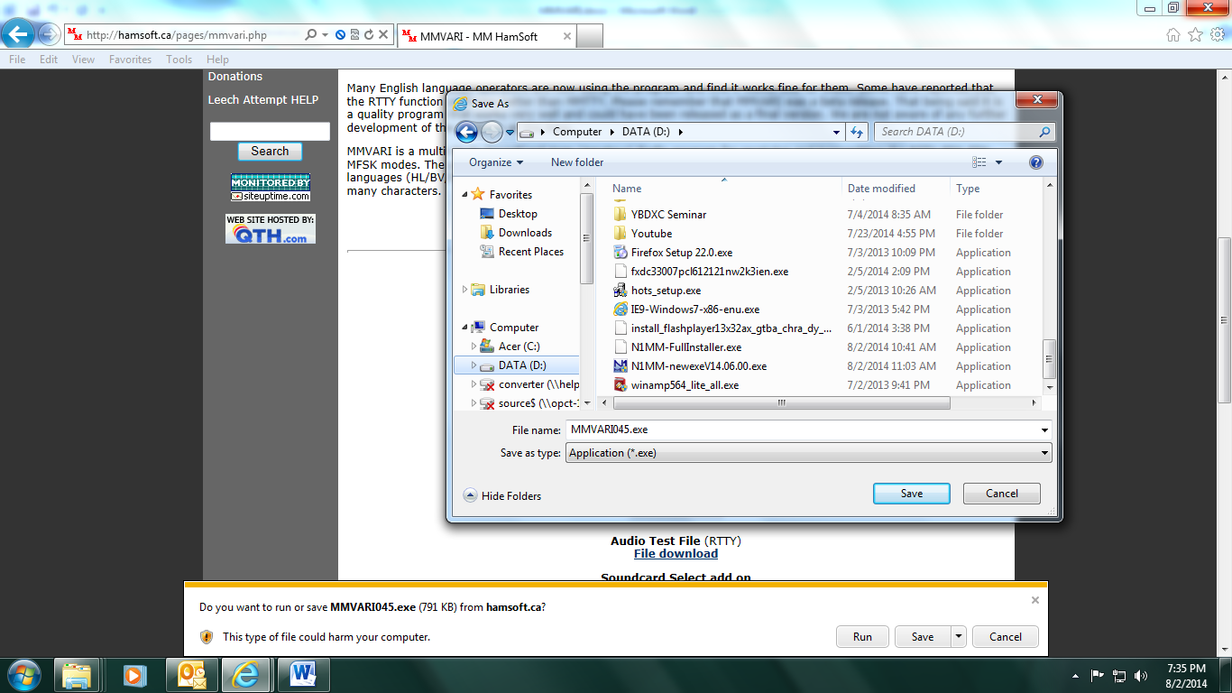 MMVARI – N1MM by YB0NDT – YB Land DX Club