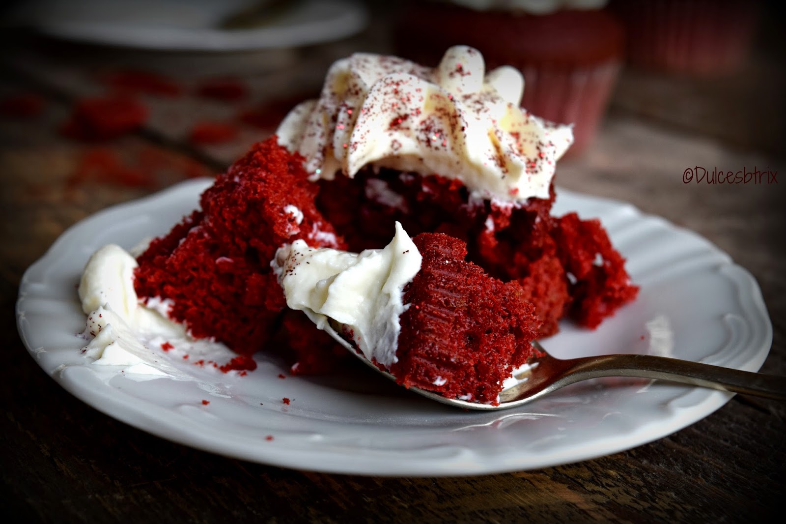 Dulces Btrix: Cupcakes Red Velvet - Terciopelo rojo