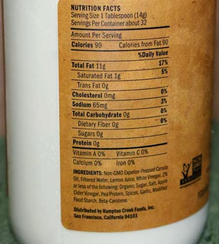 Reduce Footprints: Review - Just Mayo