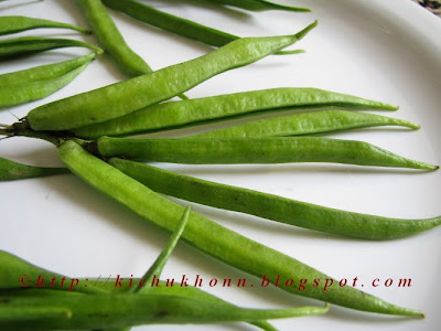 Kitchene Kichukhonn : Gawar fali ki sabzi / Stir fried Clusterbeans