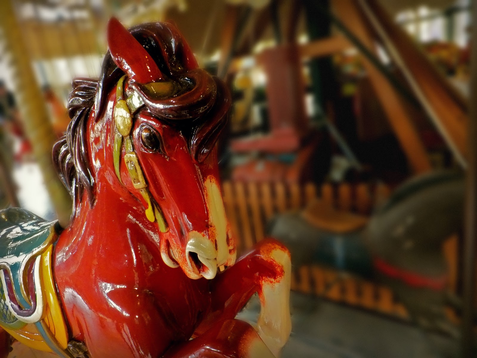 Photography: Series Project: Carousel Animals 2