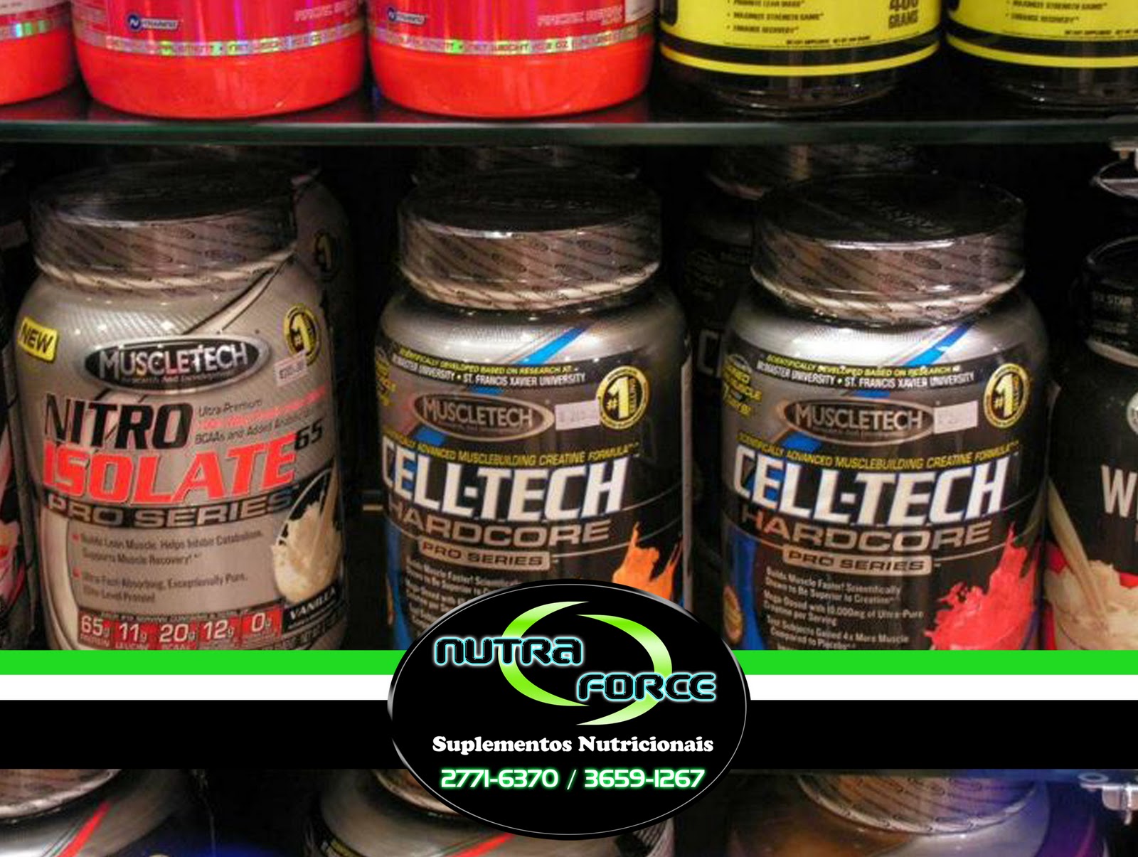 Proteínas (Whey Protein) | Nutra Force - Suplementos Nutricionais