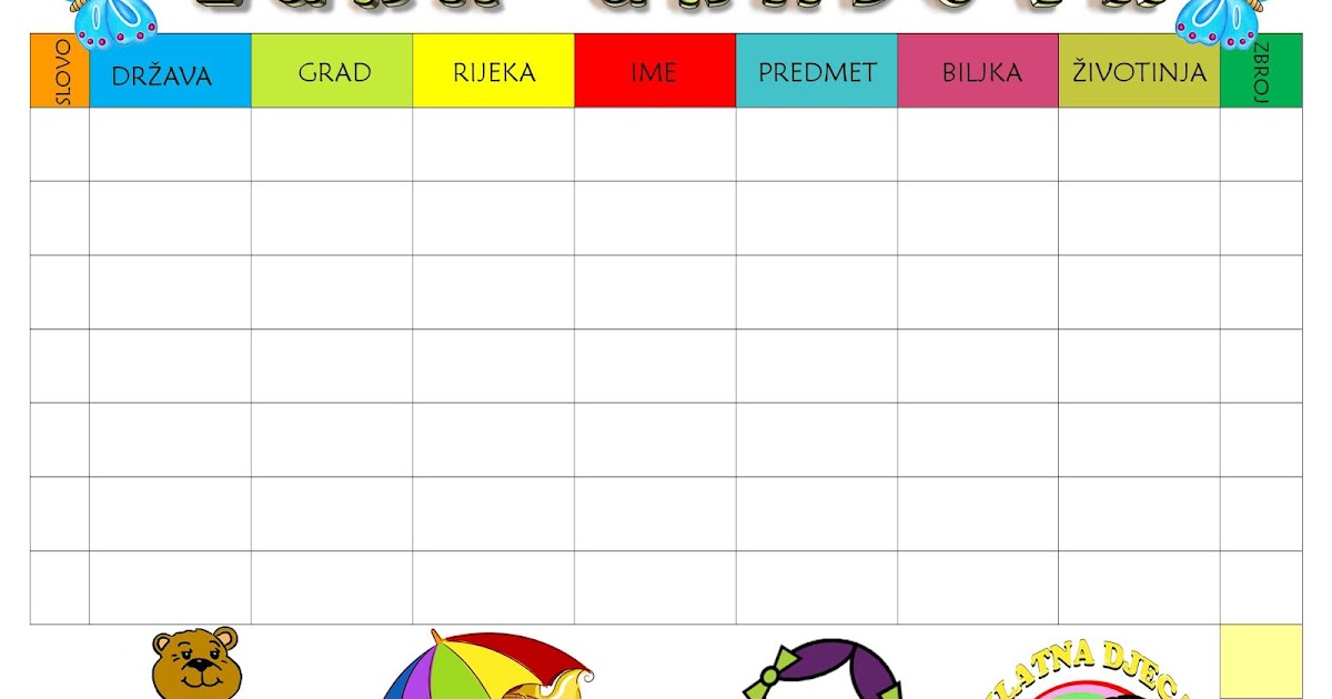 Zlatna djeca: Igrajmo se "Gradova"...