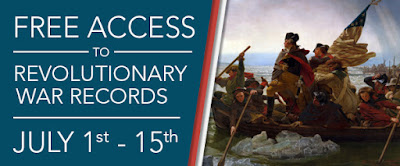 The GENES Blog: American Revolutionary War records available for free ...