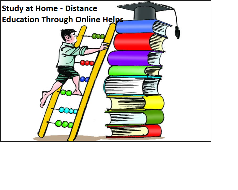 Study at Home - Distance Education Through Online Helps - computer ...