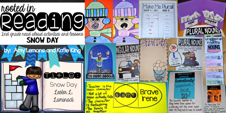 January Rooted in Reading - Queen of the First Grade Jungle