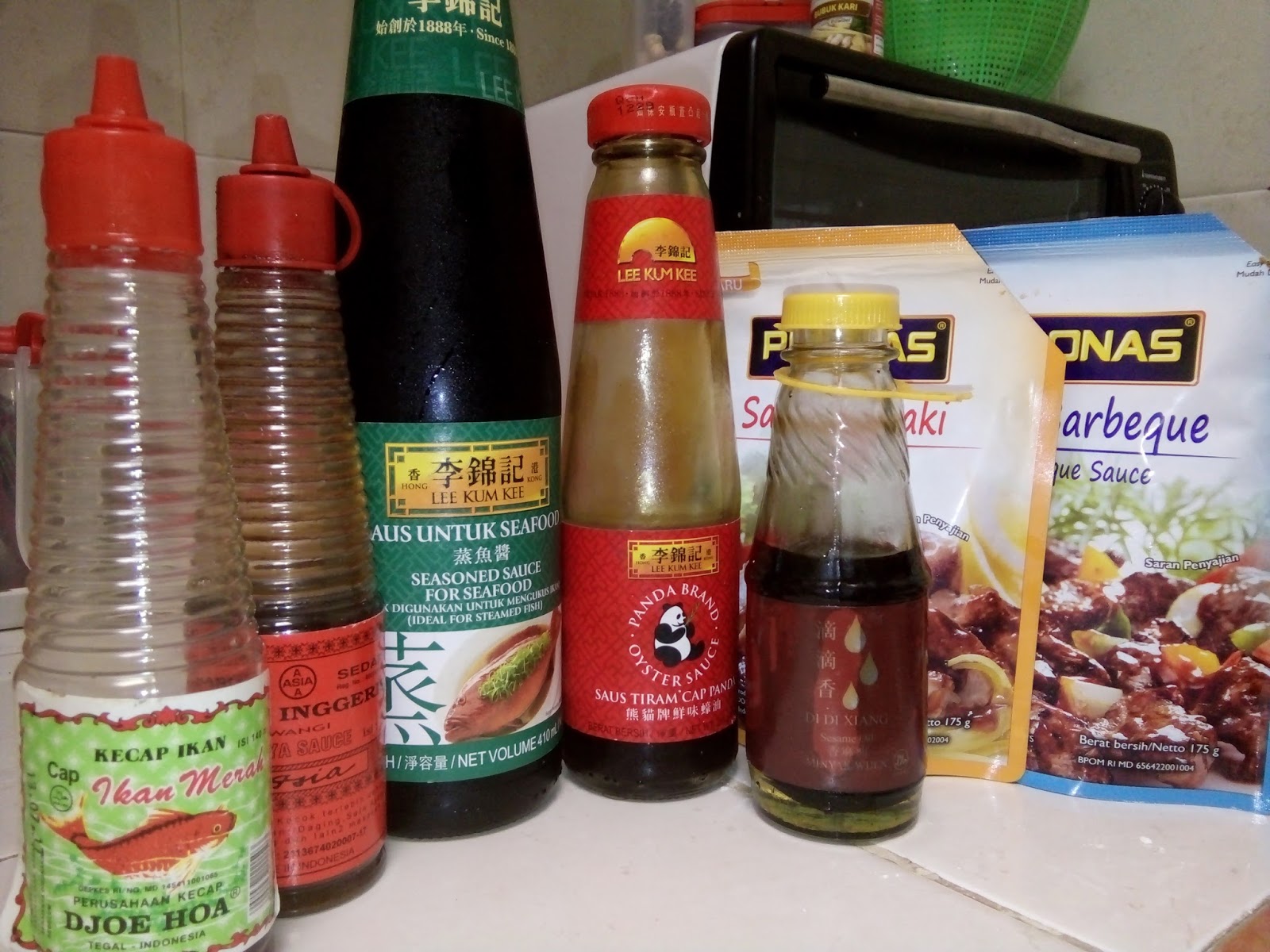 Macam-macam Saos/Kecap Halal