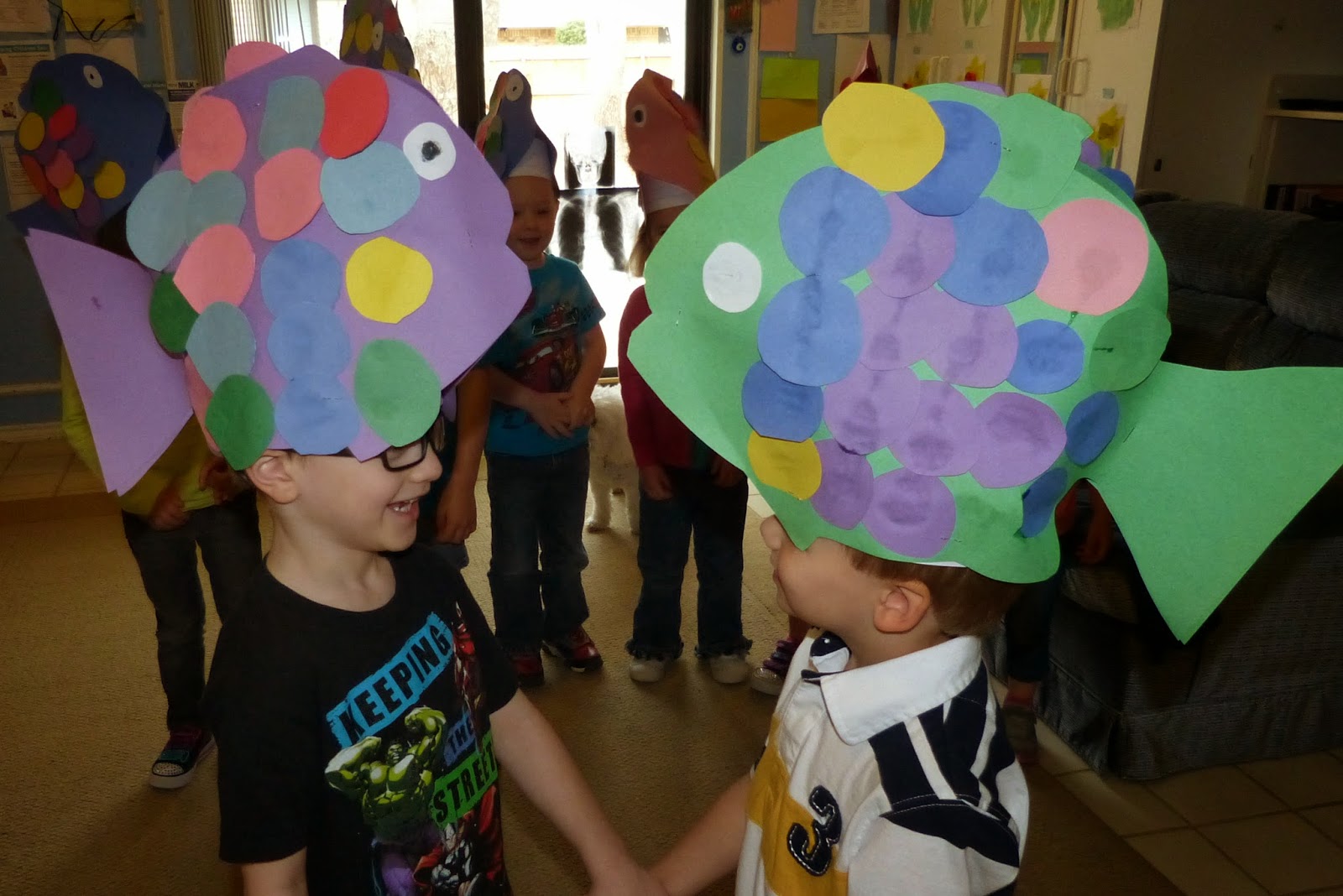 Paula's Primary Classroom: Fish hats, fish hats, roly poly fish hats