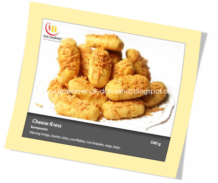 Makan enak dan sehat: Kue keju nan crispy atau Cheese Kress