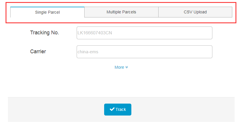 Track multiple parcels - How to use Full CSV in TrackingMore.com