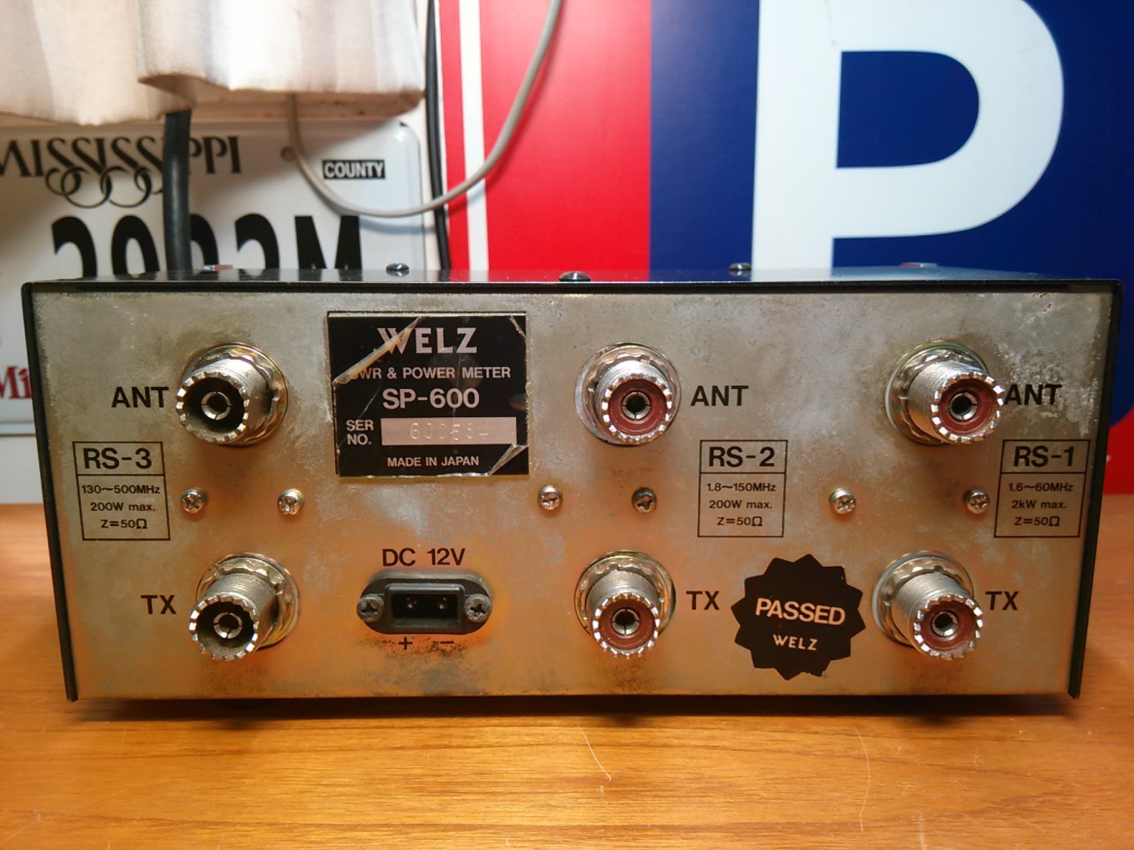 Heru-Radiomart: WELZ SP-600 HF/VHF/UHF SWR & WATTMETER
