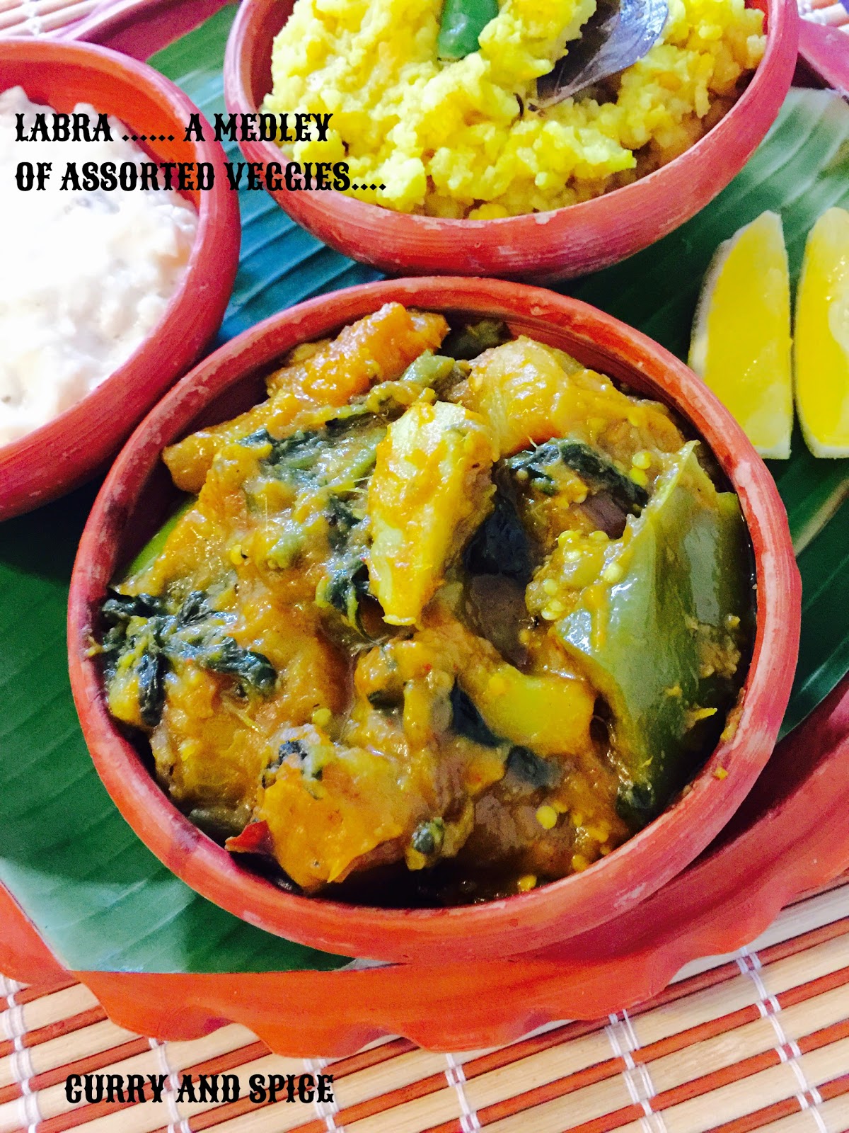 CURRY AND SPICE: LABRA .... A MEDLEY OF ASSORTED VEGGIES