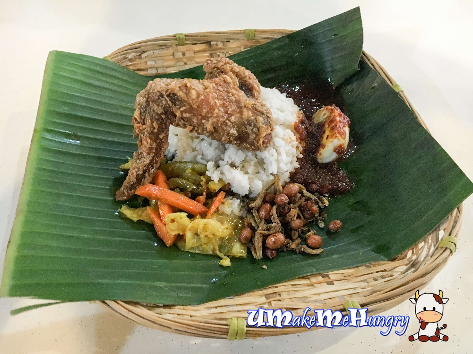 Pak Cik Nasi Lemak Ayam Goreng - $4.90