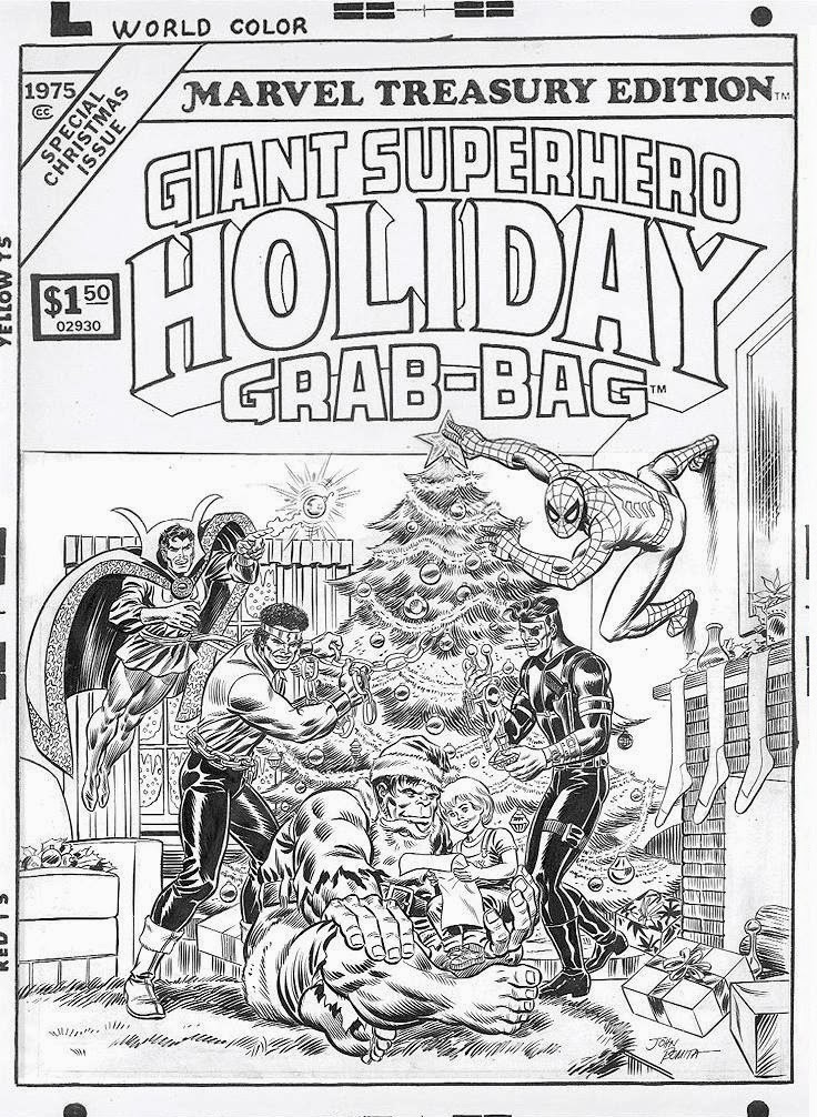 Marvel Comics of the 1980s: 1975 - Anatomy of a Cover - Giant Superhero ...