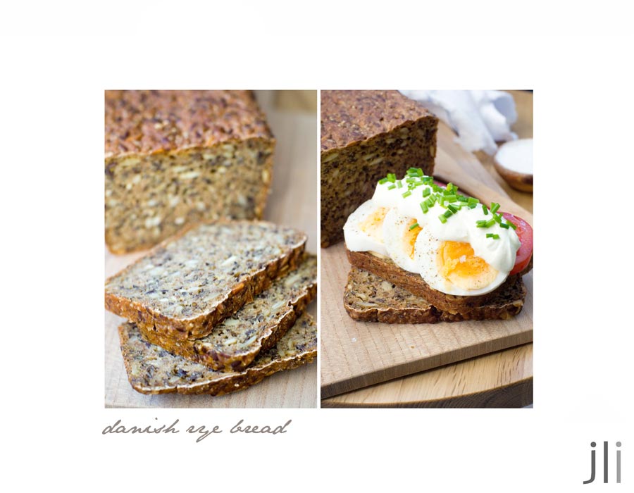 simple danish rye bread / DELICIOUS BITES