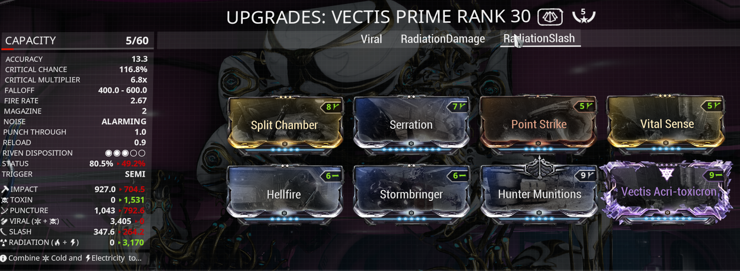 Ackbar's Tenno Report: Review: Vectis Prime (U23.10.8)