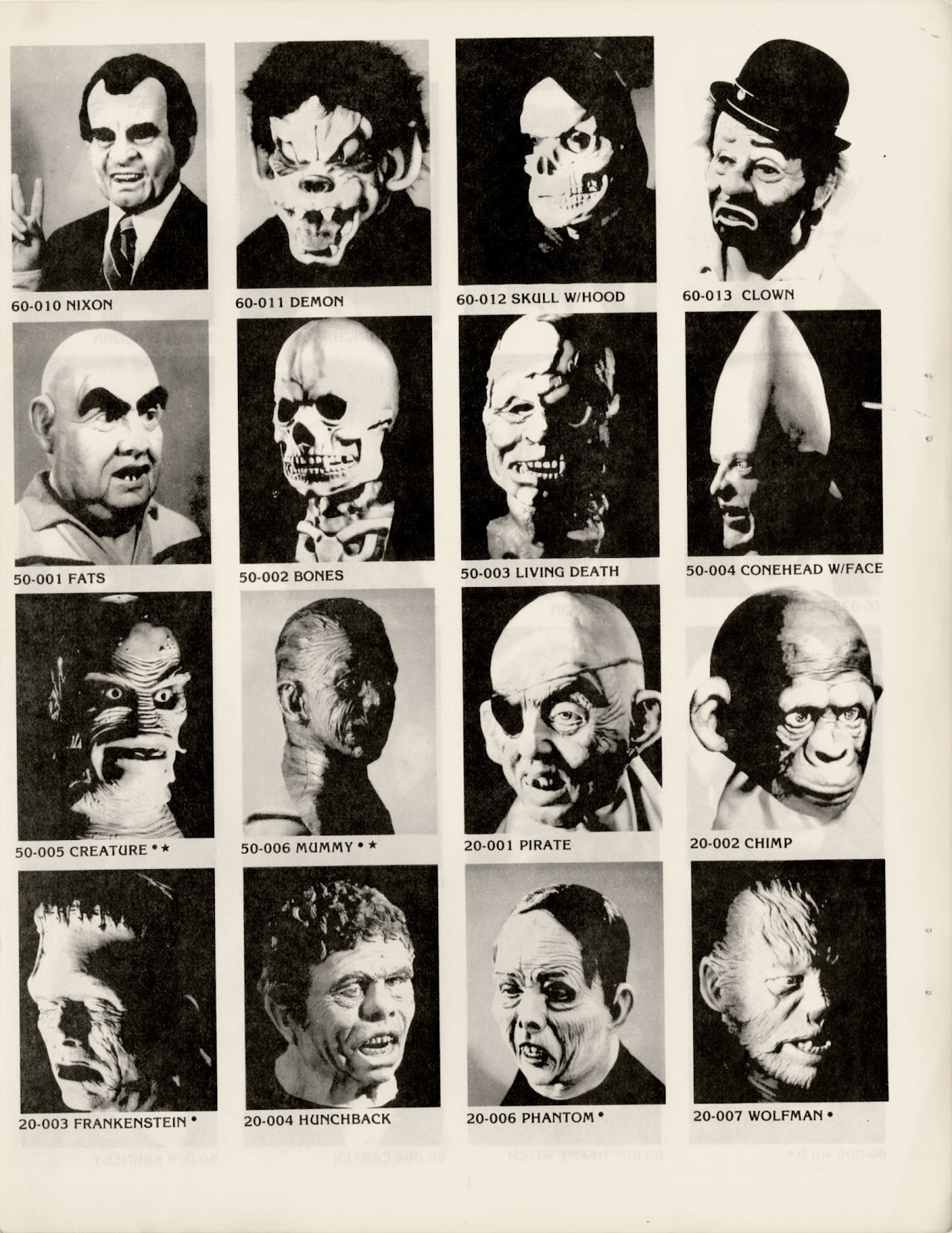 1980 Savage Eye Catalog | Blood Curdling Blog of Monster Masks