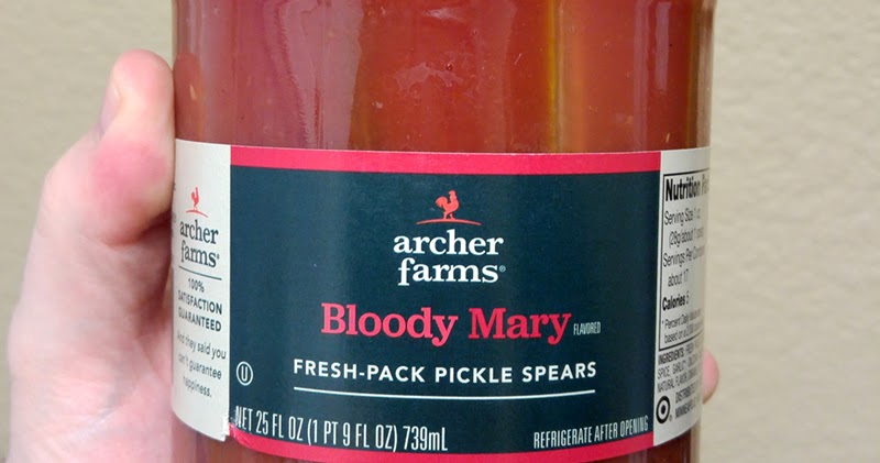 Archer Farms Bloody Mary Pickle Spears - The Spicy Lunatic