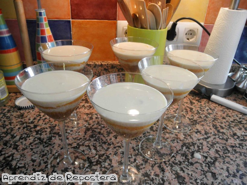 Aprendiz de Repostera: Copas de Arroz con Leche