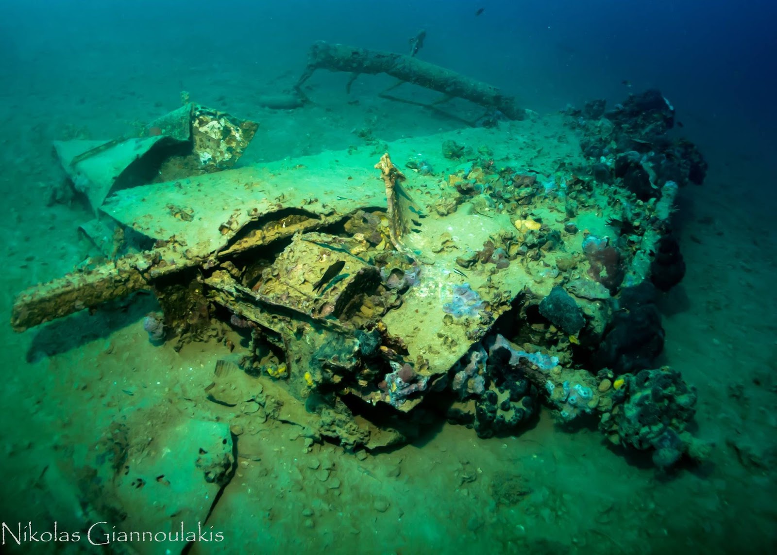 WW2 Wrecks by Pierre Kosmidis: Underwater explorations and discoveries ...