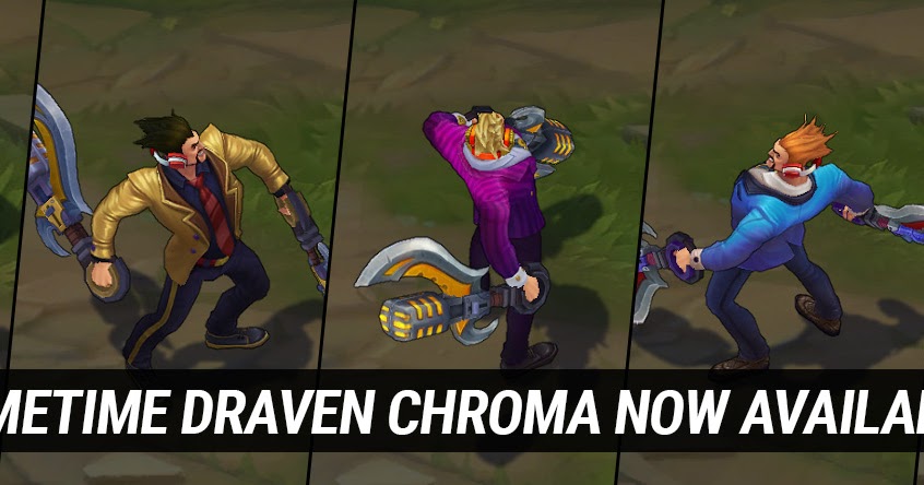 Surrender at 20: Primetime Draven Chroma now available!