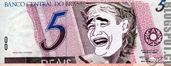 Distração na mão: Os memes nas notas de dinheiro!