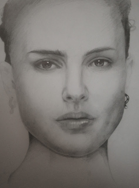 Darko Mitrevski: Natalie Portman, step by step pencil drawing, by Darko ...