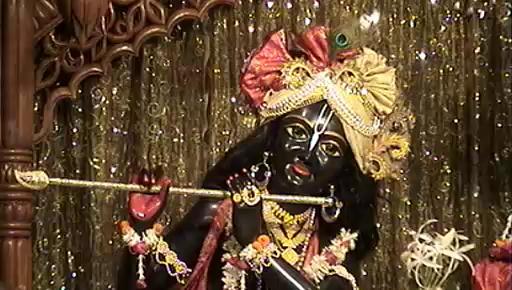 Lord Madhava-Mangal Artik - from a live broadcast on Mayapur.TV : Krishna