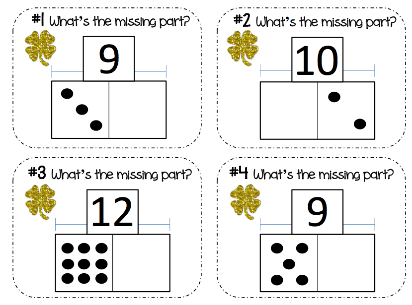 Autism Tank: Part Part Whole Math Work
