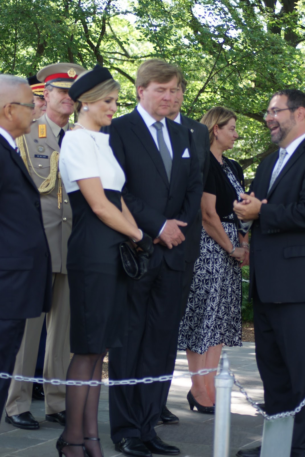 Royal Musings: Royal Couple at Audie Murphy's grave at Arlington