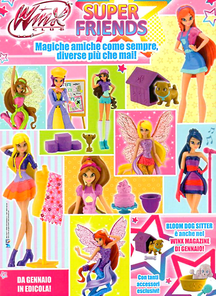 Winx Club SUPER FRIENDS - New Figures Collection - Winx Club All