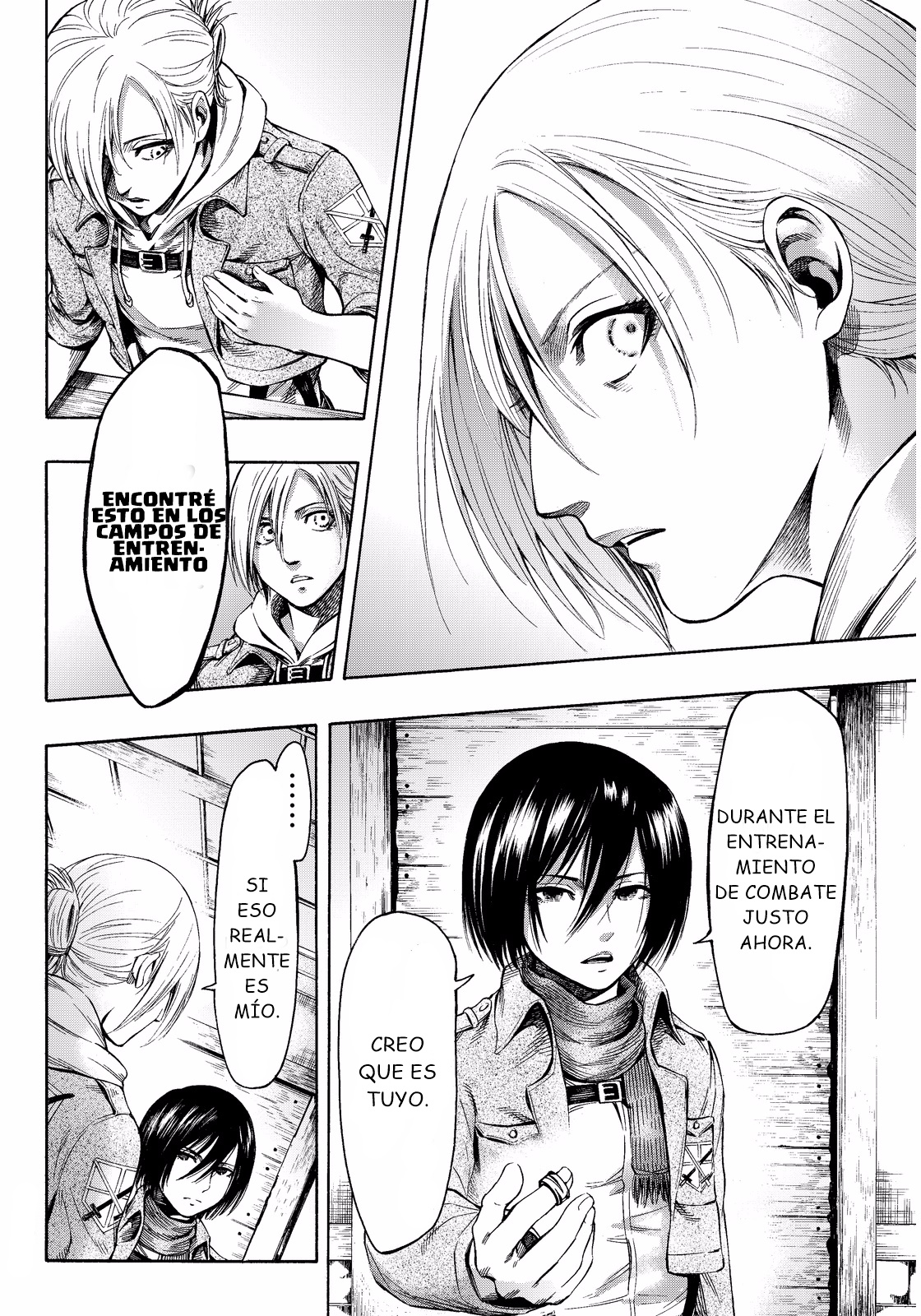 Shingeki no Kyojin Lost Girls: Chicas Perdidas Capitulo 3 - Final