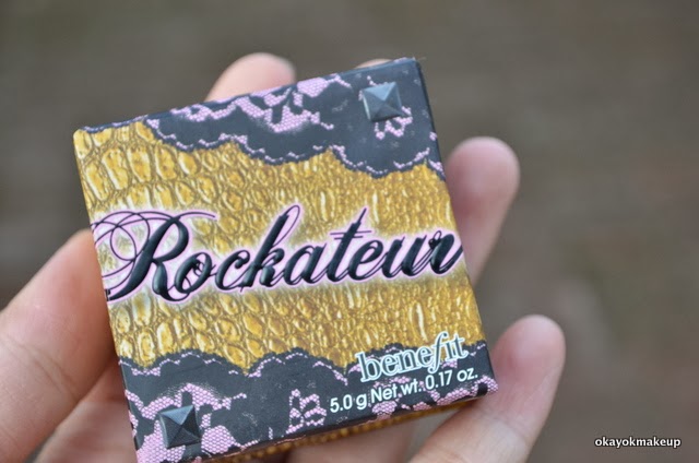 Benefit Box Powder Cheek Powder in Rockateur: A healthy rose gold pop ...