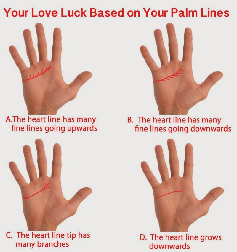 Awesomequotes4u.com: Your Love Luck Based on Your Palm Lines