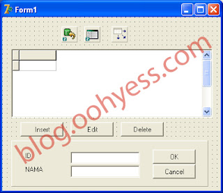 Ooh Yess Aku Pasti Bisa: Insert, Edit dan Delete Mysql menggunakan Zeos di Delphi