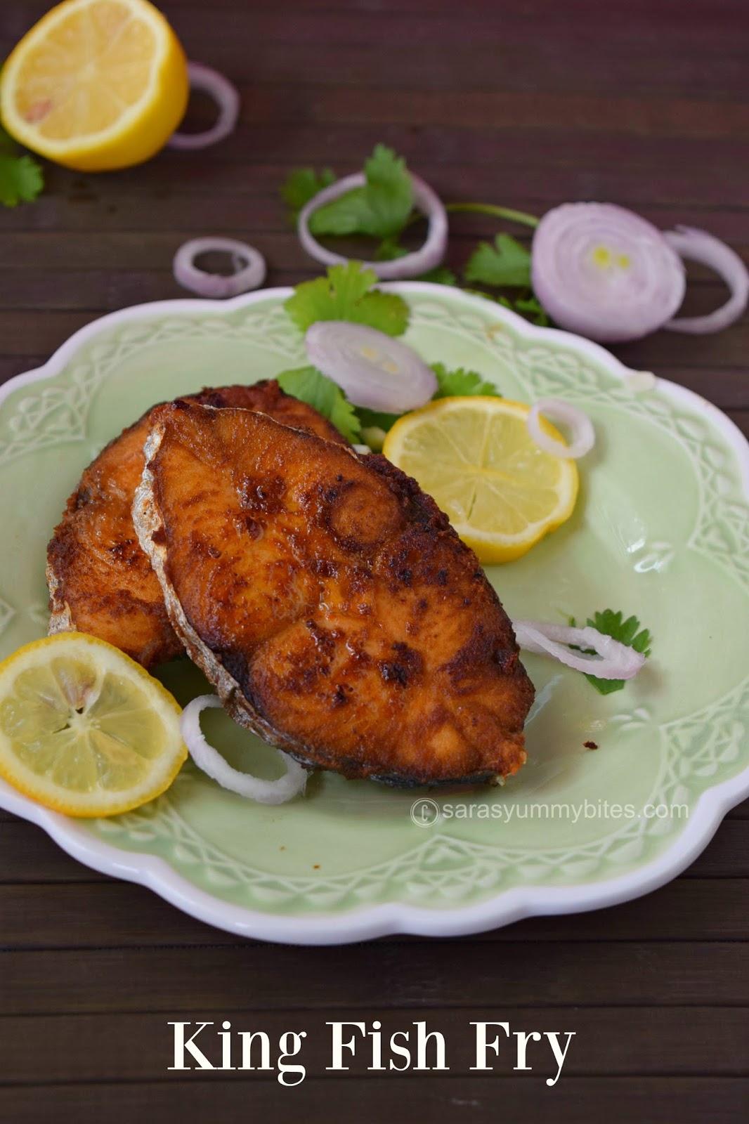 Hotel Style Fish Fry / Hotel Vanjara Meen Varuval / Nei Meen Varuval ...