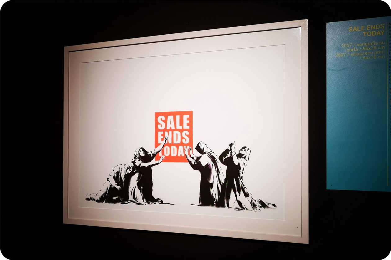 Alla mostra di Banksy con i bambini - La Luna di Carta - Viaggi e ...